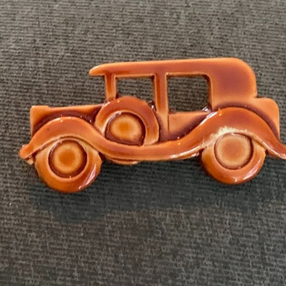 Jewelry | Vintage Brown Car Pin 192s Car | Poshmark